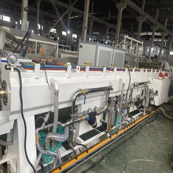 Quality Pressure Resistant PPR Pipe Extrusion Machine 20mm - 110mm Ppr Pipe Making for sale