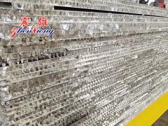 5 - 5,5 kg/m2 Plastic Board Extrusion Machine Honeycomb Panel Aluminium Extrusion Machine