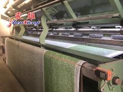 50kW Automatização Máquina de fabricação de gramado artificial Fabricação de gramado de futebol Alarme de falha de gramado automático