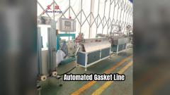 Automated PVC Door Gasket Line 45 Angle Cut