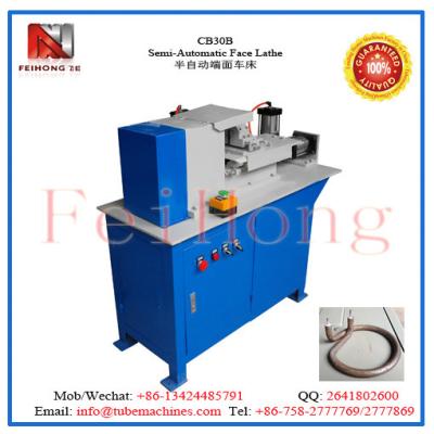 China Torno de cara semiautomático de CG30A|torno del tubo de calefacción en venta