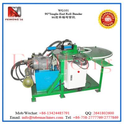 China doblador de rollo 90°Single-End|dobladora para el calentador tubular|doblador de los tubos de calefacción en venta