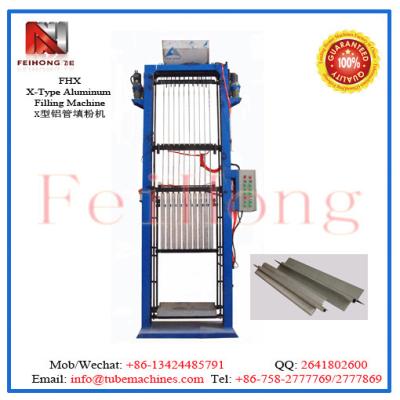 China X-tipo máquina de rellenar de aluminio para los calentadores en venta