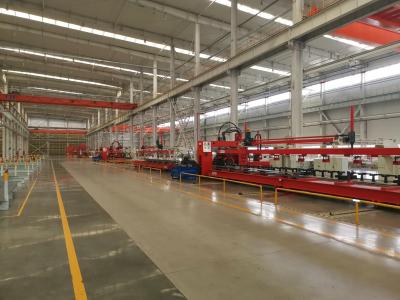 China 60mm Punching Diameter CNC Light Truck Flat Plate Beam Punch Machine Line 50m/Min X-Axis Speed for sale