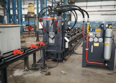 China Hochgeschwindigkeits-automatische CNC-Hydraulische Stanzmarkierung Schneidmaschine 3 CNC-Achsen Winkelbohrung Stahlverbindungsplatte für die Kommunikation zu verkaufen