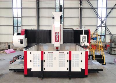 China Gantry Height 800mm CNC Gantry Machining Flange Plate Drilling Machine Spindle taper BT50 for sale