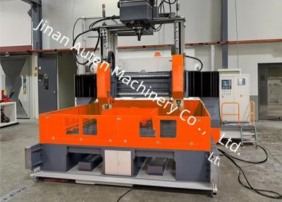 China 7.5KN Clamping Force Automated CNC Plate Drilling Machine 28mm T-Slot Width 0.45KW Cooling Power for sale