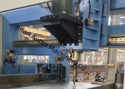 China 3 Sets Tool Magazine 3D CNC H Beam Drilling Tapping And Cutting Machine Φ10 Hydraulic Marking Unit Character Size for sale