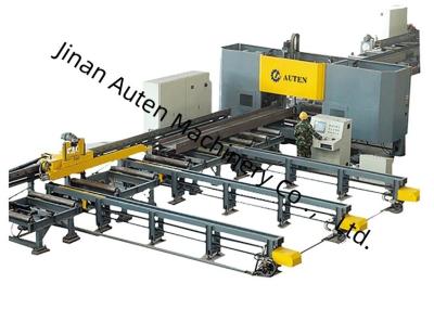 3スピンドルBT40 CNC ビーム 掘削 マーク シェーリング マシン ビーム 長さ 2000~13000mm