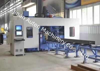 China Width Range 150～1250mm CNC H Beam Drilling Marking And Tapping Machine BT40 Spindle Bore Taper for sale
