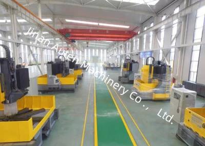 China 15KW Servo Spindle Motor Power CNC Gantry Flange Drilling Machine 40mm Drilling Diameter for sale