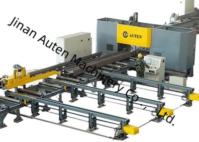 China Total 52KW Power CNC I Beam Drilling Marking Machine 2KW Servo Motor Of Drilling Infeeding for sale
