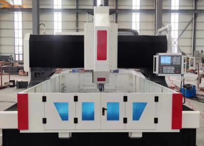 China 22KW Servo Spindle Motor Power CNC Gantry Drill And Mill Machine 0~8 R/Min Lateral Movement Speed for sale