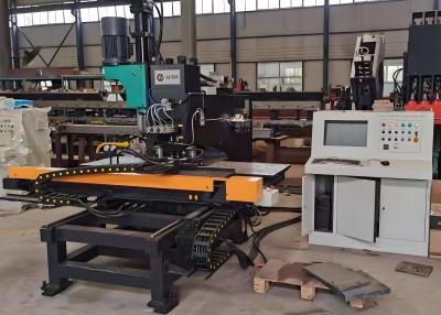 China 5～25mm Q235 Plate Punching Thickness CNC Plate Drilling Machine 3.2×3×2.6m Overall Dimension for sale