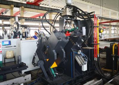 China 25x6.5x2.5m Overall Dimension CNC Punching Marking Cutting Machine Single Blade Cutting Mode for sale