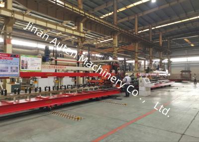 China 25 Modules CNC Light Truck Beam Punching Machine With Thick Longitudinal Beams 8000mm Length for sale