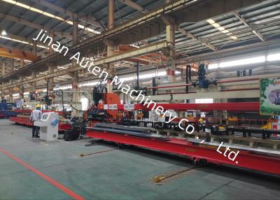 China ≤50mm Sheet Warping Automatic Truck Beam CNC Punching Machine Line φ60mm Punching Diameter for sale
