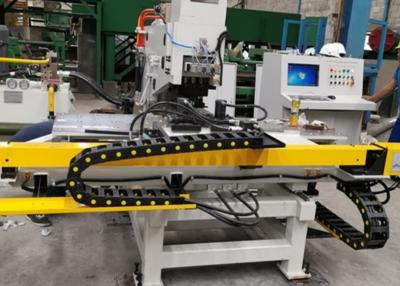 China Model BNHD120 Automatic CNC Hydraulic Steel Plate Punch Machine 1500*800mm Workpiece for sale