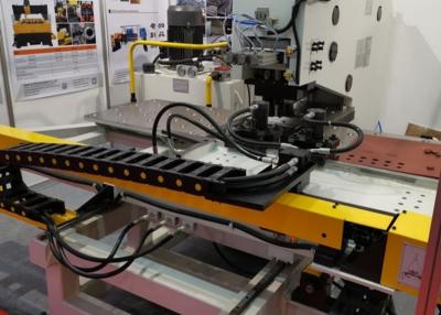 China Model BNHD120 CNC Metal Plate Drilling Punching Marking Machine 4 Die-Stations for sale