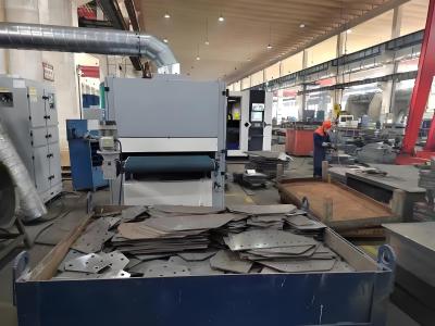 China 28KW Machine Power Plate Polishing Machine Removing Burr During The Cutting Process for sale