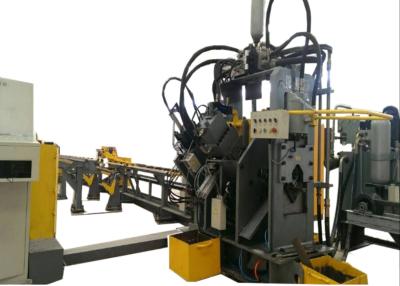 China 3 Punches Per Side Cnc Angle Steel Metal Punching Cutting Machine Line Model JNC1616 for sale