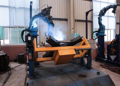 China 6-Axis Tower Foot CO2  Welding Robot Equipped With Laser Weld Seam Tracker for sale