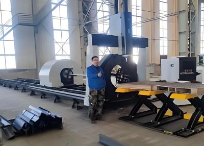 China 300mm X Axis Itinerary CNC Laser Tube Cutting Machine Line ≤30mm Tailor Length for sale