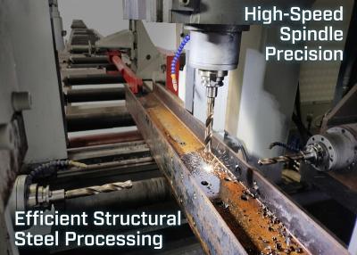 China Model BHD500/3 CNC H-Section Steel Combined Processing Machine 100~3000r/Min Spindle Speed for sale