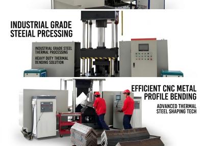 China Model HQ250-700 CNC Thermal Heating And Bending Machine For Angle Steel Tower Industry for sale