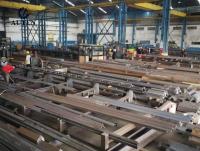 China Precision High Speed CNC Punching Marking Shearing Line For Angles With Smart Control for sale