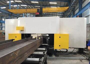China Spindle Speed Range 0-3000 Rmin CNC Beam Sawing Machine Line with CNC Drilling Machine Type Providing Automated Cutting Operations for sale