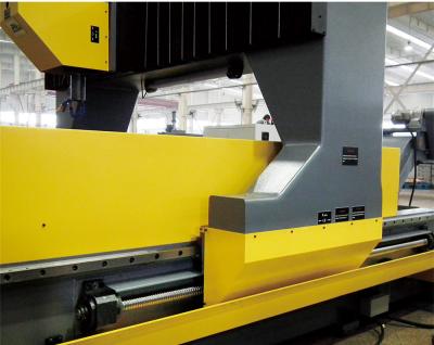 China Perforadora horizontal de alta velocidad del agujero profundo del CNC para la placa de tubos de acero en venta