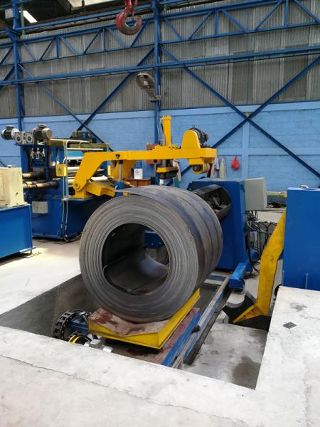 Heavy Large Culvert Steel Roller Forming Machine , Corrugated Sheet Making Machine