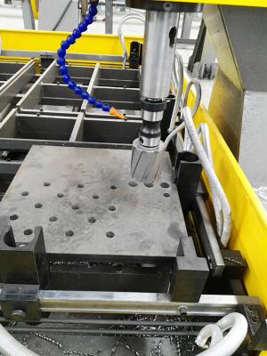 China Servo Motor CNC Plate Drilling Machine , Metal Plate Milling Machine Low Noise for sale