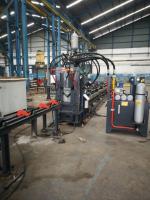 China 125mm CNC Angle Drilling Machine Cnc Marking Machine Line For Communication Tower for sale
