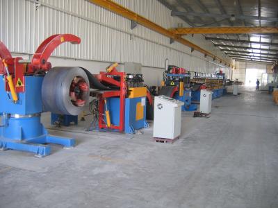 China Highway road crash barrier making machine highway guardrail roll forming line high speed with good quality for sale