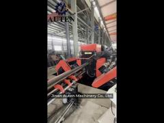 4 character groups versatile cnc angle steel drilling machine line 18 characters per group