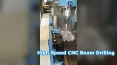 Vertical Parking Garage Use Cnc Beam Drilling Cutting Machine Line 100～3000 R/Min