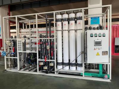China High-salinity wastewater salt resource recovery equipment with DTRO membrane purification for 160bar high-pressure operation, 45% water recovery rate, and up to 500 mg/L COD levels for sale