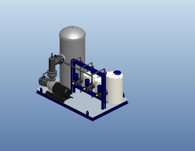 China drinking food water High-pressure membrane system with 99% desalination rate for seawater and brackish water purification at 4 tons per hour and 45% water recovery rate for sale