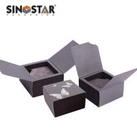China Custom Paper Watch Box with Logo Rectangular Cardboard Gift Box SWW-001 for sale
