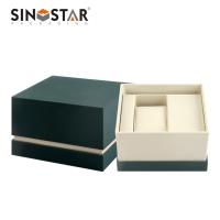 China Custom Paper Watch Box with Magnetic Closure Durable Cardboard Gift Box SWW-001 for sale