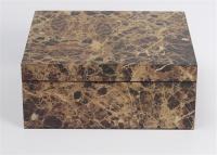 China 8 Slot Watch Storage Box UV Coating Embossed Logo Customizable 108x110x80mm for sale