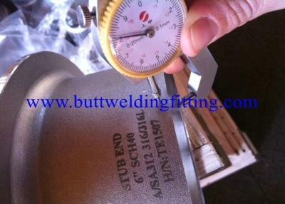 China 904L / NO8904 / 1.4539 Stainless Steel Stub Ends Lap Joint Stub End 1/2” To 24” for sale