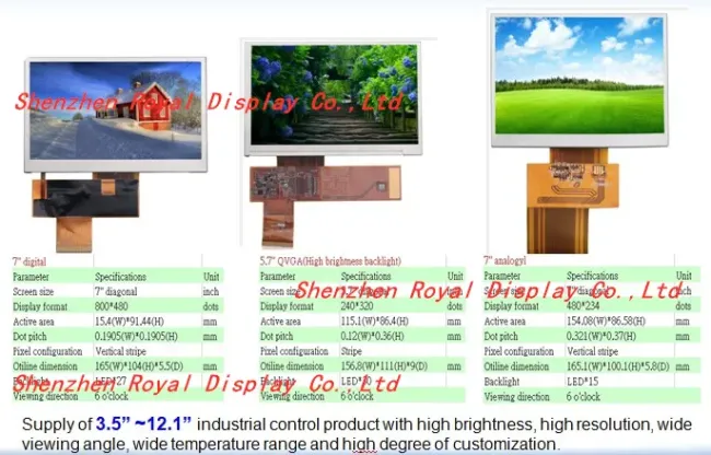 Related LCD Display Products