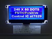 China Hand Held Device Graphic LCD Module 240*80 Dots OEM / ODM Available for sale