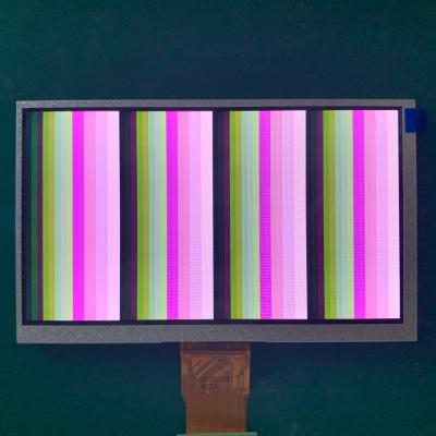 China Customized 500nit 1000 Nit 1024x600 Resolution RGB 7 Inch TFT LCD With Touch Panel for sale