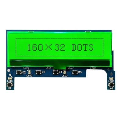 China 160X32 DOT Matrix LCD Panel Aip31020 IC Car Parallel Graphic LCD Module for sale