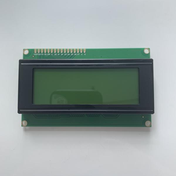 4x20 Μοντέλο οθόνης LCD χαρακτήρων με κίτρινο πράσινο φως