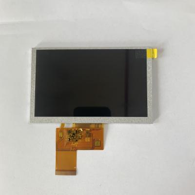 Chine Affichage LCD TFT à 40 broches FPC RGB 5' 480rgbx272 Résolution avec Rtp à vendre